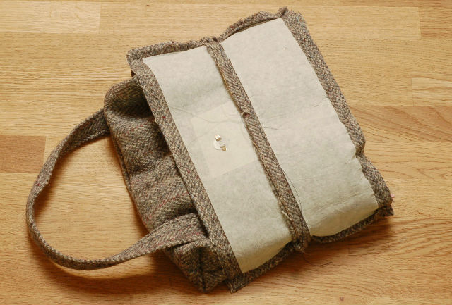 Embroidered Tweed Bag · VickyMyersCreations