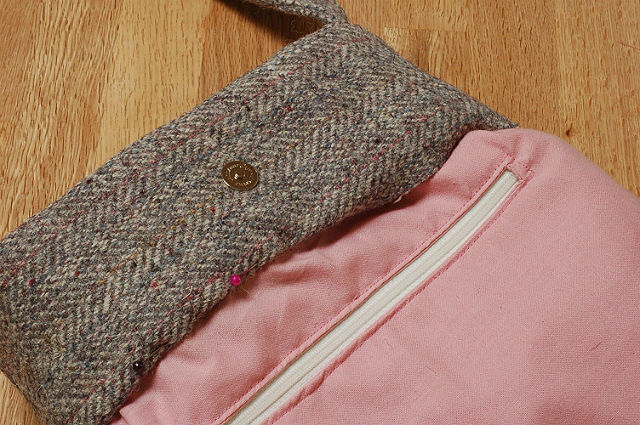 Embroidered Tweed Bag · VickyMyersCreations