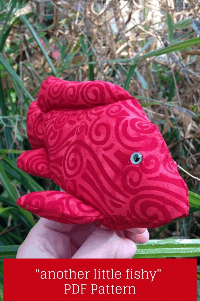 Soft Toy "Another Little Fishy" pattern review · VickyMyersCreations