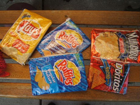 What to do with empty crisp packets.., 9 recycle crisp packet ideas ...