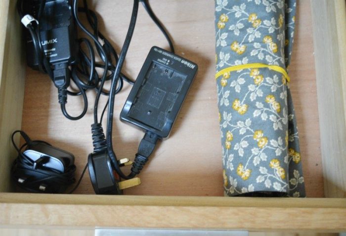 Fabric Cable Tidy, Cable Roll DIY · VickyMyersCreations