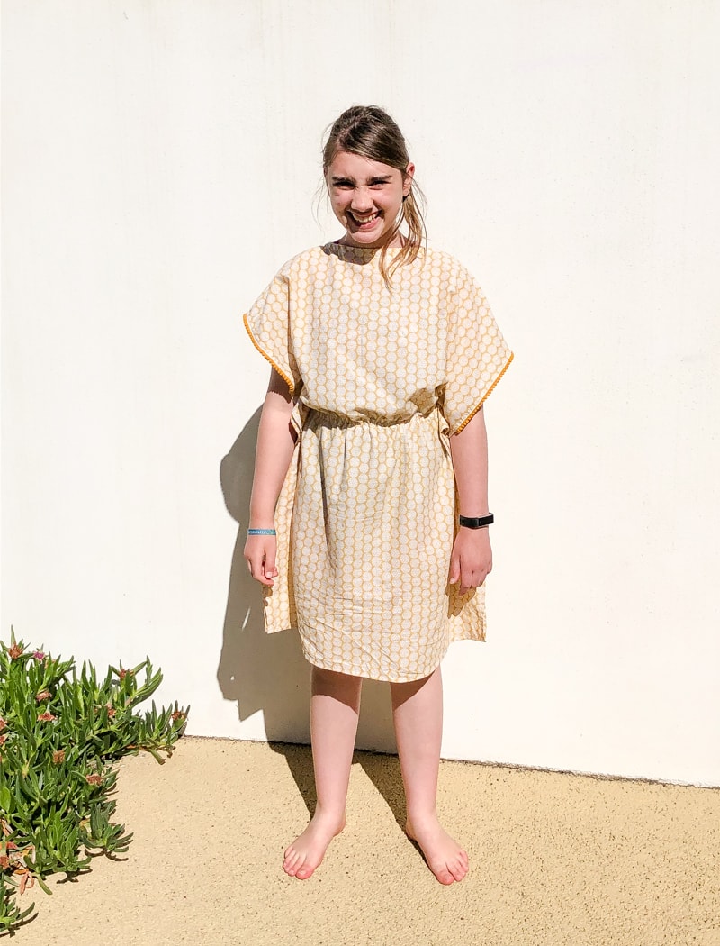 How to make a DIY beach cover up dress · VickyMyersCreations