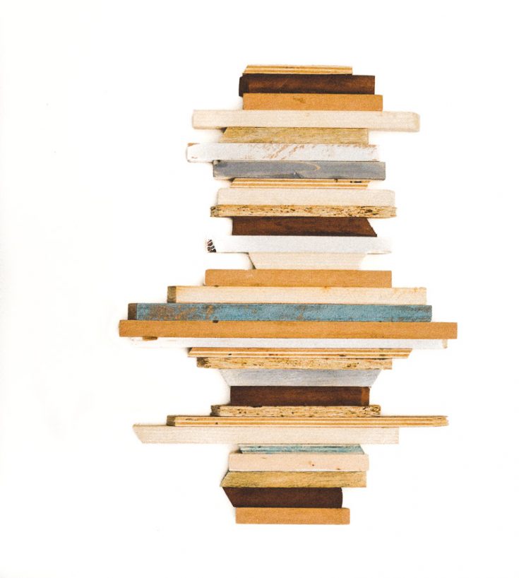 DIY scrap wood wall art · VickyMyersCreations