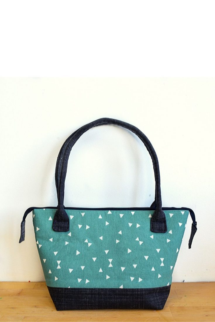 How to make a top zipper closure for a bag · VickyMyersCreations