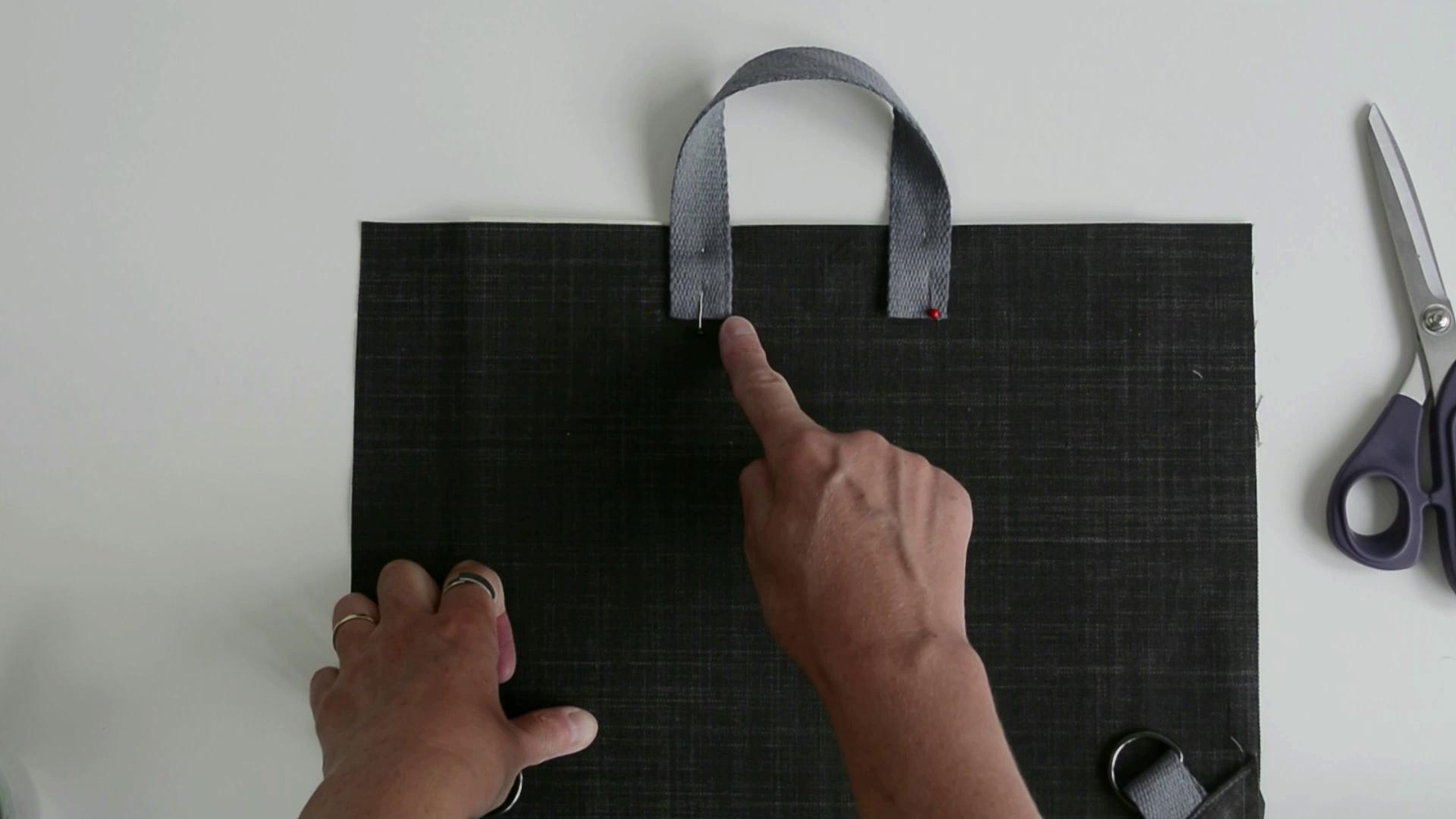 DIY Backpack - Free Rolltop Mini Backpack Pattern · VickyMyersCreations