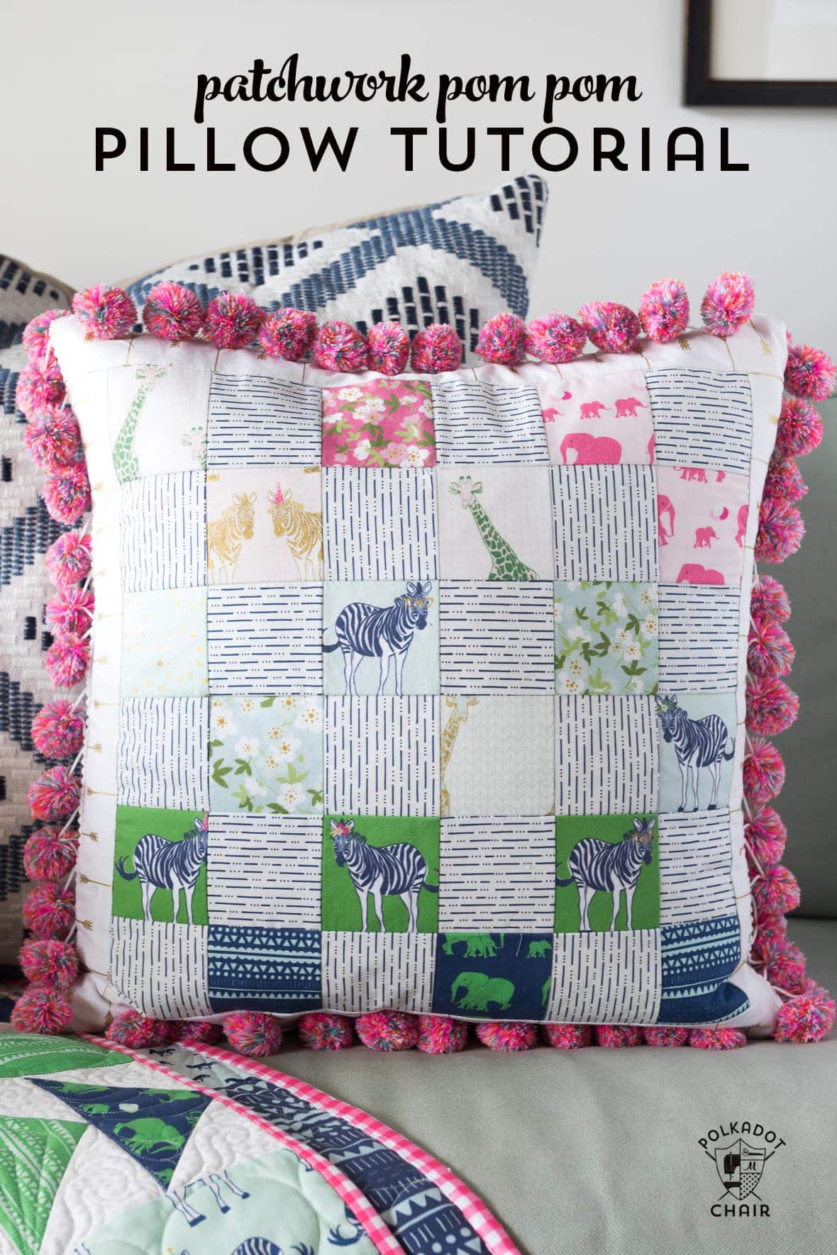 Awesome Free DIY Pillow Cover Patterns · VickyMyersCreations