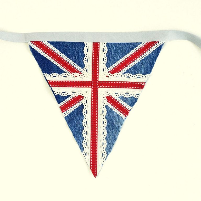 How to make bunting: Easy no sew bunting, free template & video ...