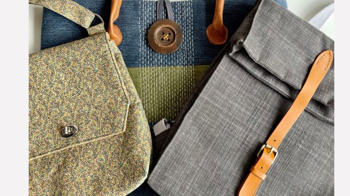 How to add closure to a tote bag, 8 ways! · VickyMyersCreations