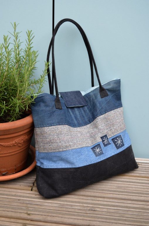 How to add closure to a tote bag, 8 ways! · VickyMyersCreations