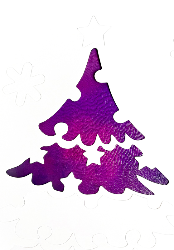 Gelli Plate Christmas Cards, easy DIY project · VickyMyersCreations