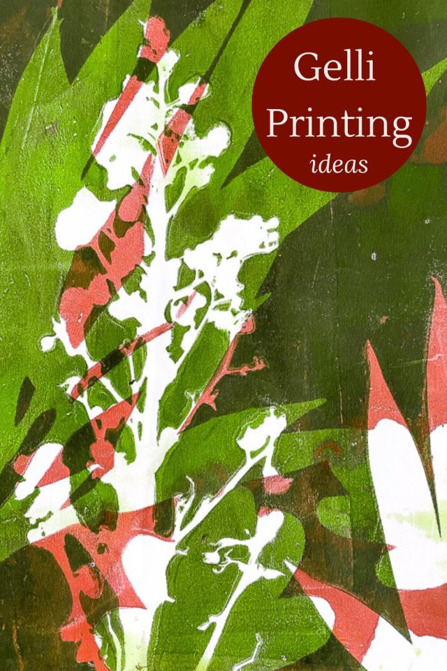 How to start gelli printing, 9 super easy steps · VickyMyersCreations