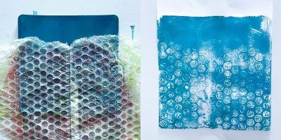How to start gelli printing, 9 super easy steps · VickyMyersCreations