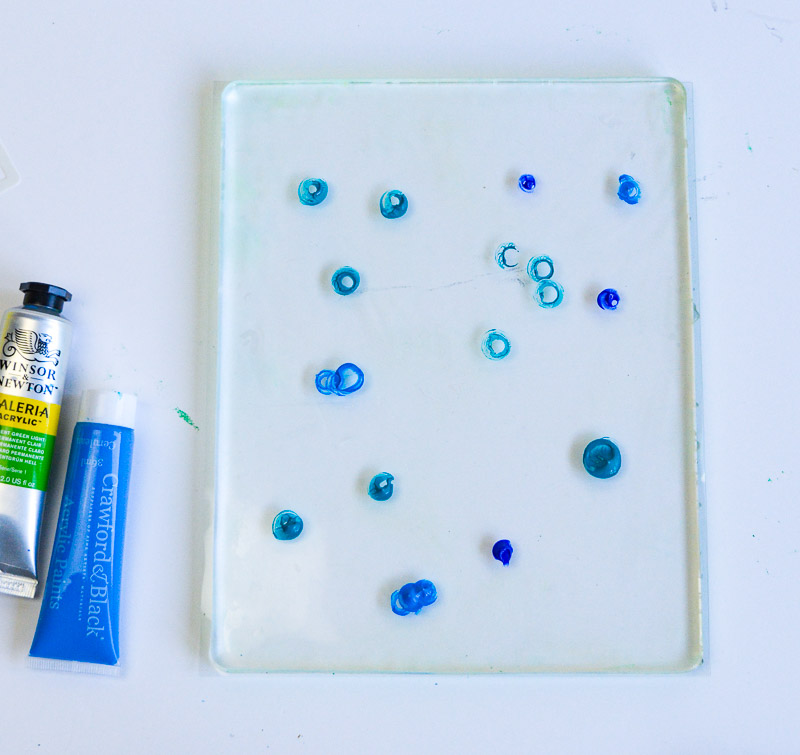 How to start gelli printing, 9 super easy steps · VickyMyersCreations