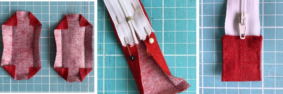 Free Modern Quilted Tote Bag Pattern, with zipper closure ...