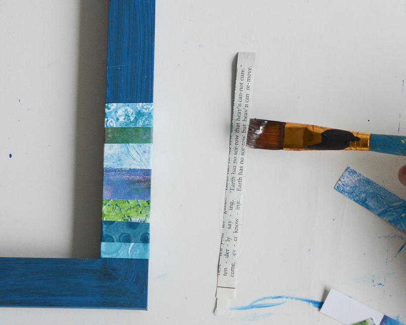 Easy DIY Decoupage Picture Frame · VickyMyersCreations