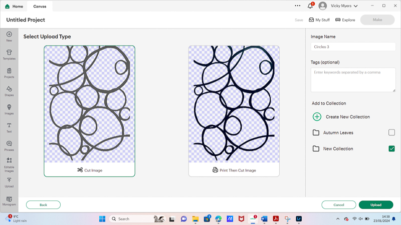 How to make a stencil with a Cricut, easy step by step tutorial ...