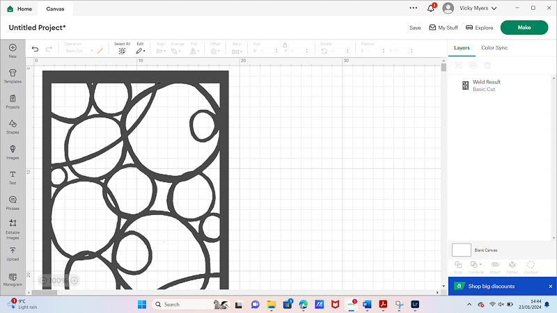 How to make a stencil with a Cricut, easy step by step tutorial ...