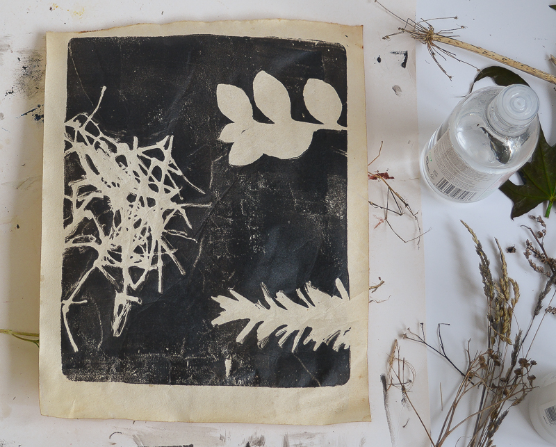 Botanical printing with your gelli plate · VickyMyersCreations