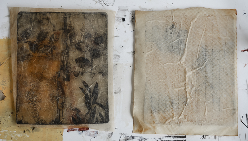 Botanical printing with your gelli plate · VickyMyersCreations