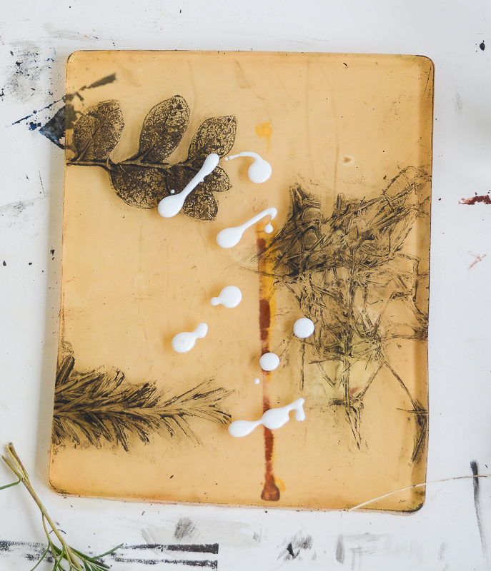 Botanical printing with your gelli plate · VickyMyersCreations