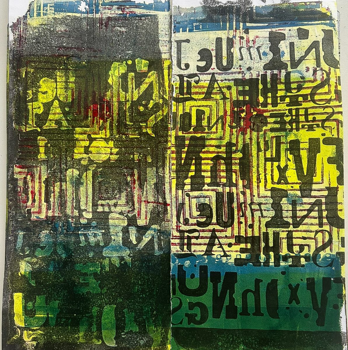 5 Fun Gelli Plate Resist Techniques · VickyMyersCreations